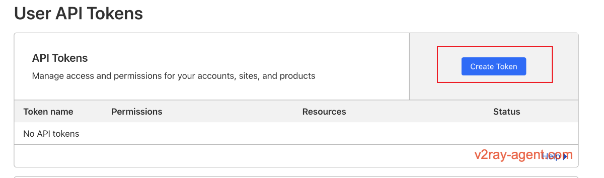 CloudFlare申请API Token申请证书 | mack-a